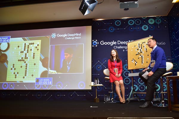 Computer draws first blood in clash with Go grandmaster - Business ...