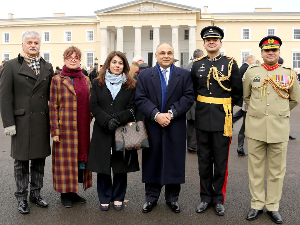 Major Uqbah Malik's batch at Sandhurst completes training - Business ...