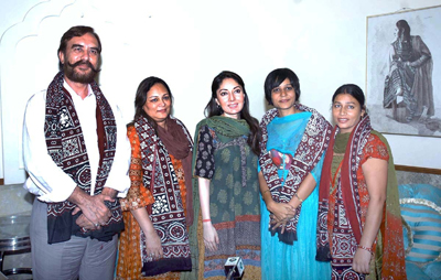 Wives of Indian sailors visit residence of Sharmila Farooqi - Business ...