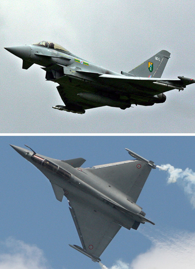 India shortlists Rafale, Eurofighter for jet deal - World - Business ...