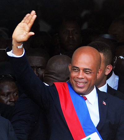 Martelly takes oath as Haiti's president - Business Recorder