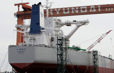 Hyundai Heavy wins $400mn LNG ship order from Singapore - Business ...