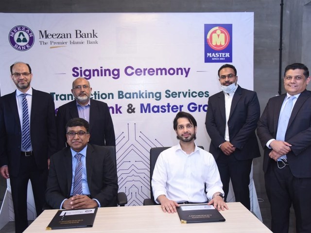 Meezan Bank signs agreement with Master Group - Pakistan - Business ...