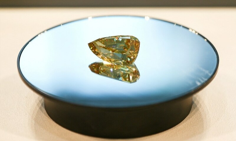 'The Golden Canary': Sotheby's unveils record-breaking diamond in Dubai ...
