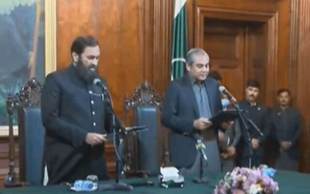 Mohsin Raza Naqvi takes oath as caretaker CM for Punjab - Pakistan ...