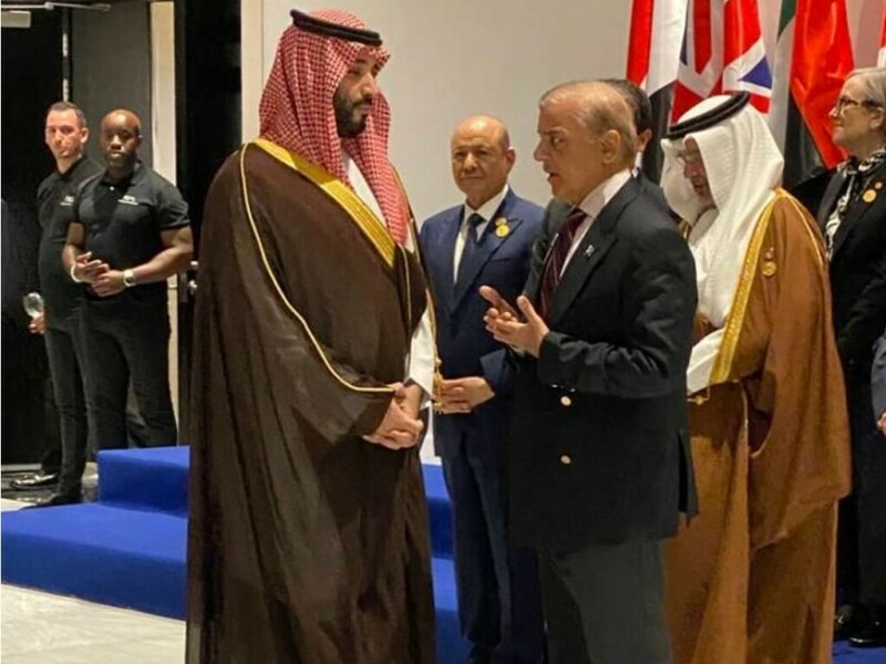 Paris summit: PM Shehbaz meets Saudi crown prince MBS - Pakistan ...