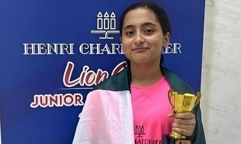 Lion Junior Squash Open: Mahnoor Ali wins Gold Trophy - Sports ...