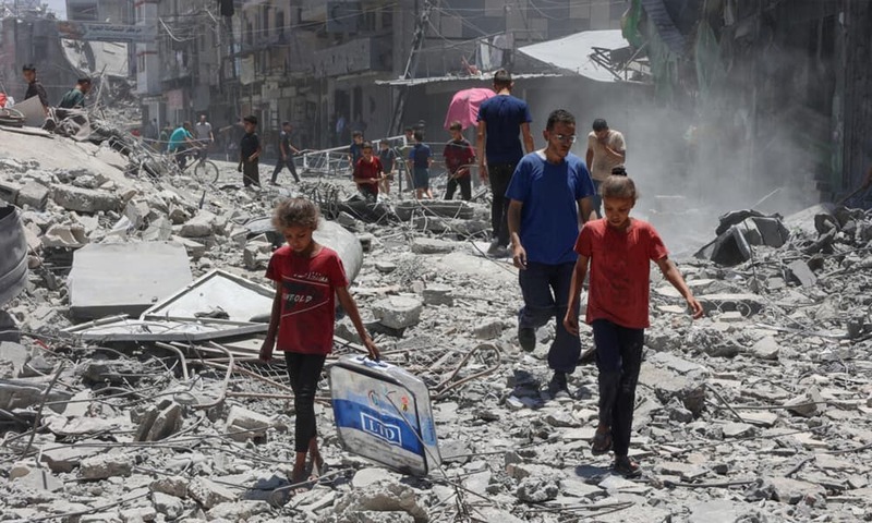 Crush at Gaza aid site kills at least 20 - World - Business Recorder