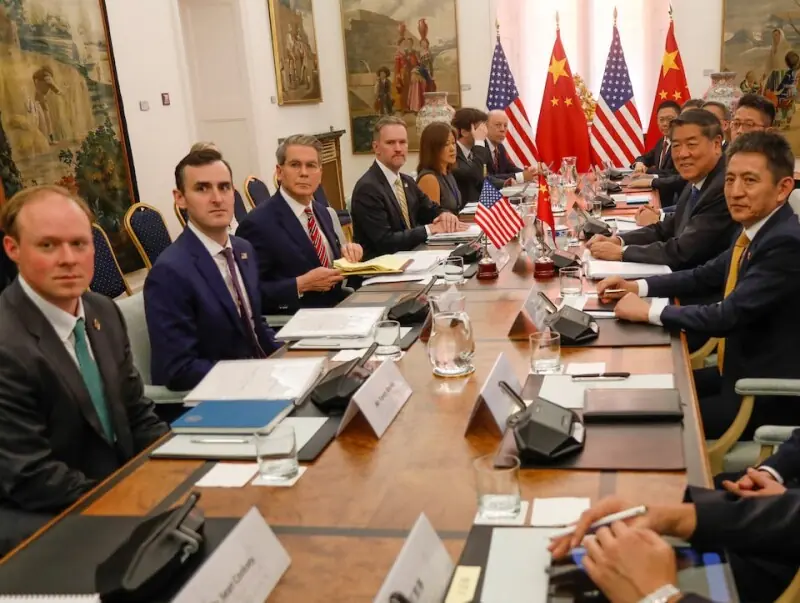 US, China end first day of talks in Spain on trade, TikTok deadline ...