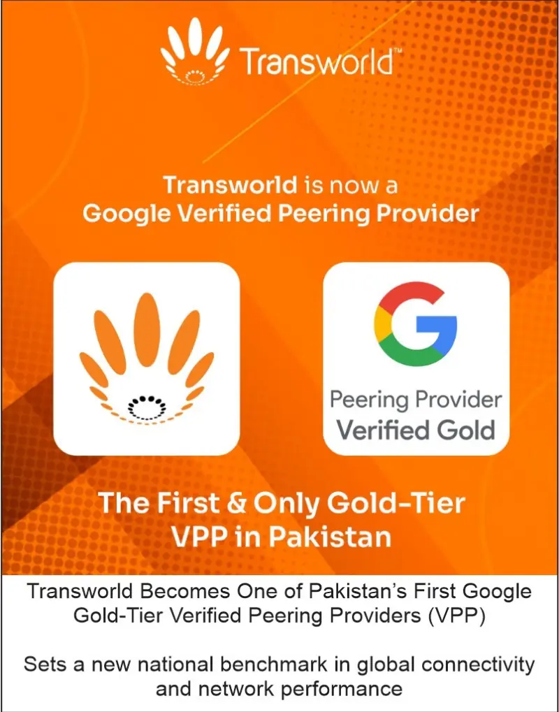 Transworld becomes one of Pakistan’s first Google Gold-Tier verified ...