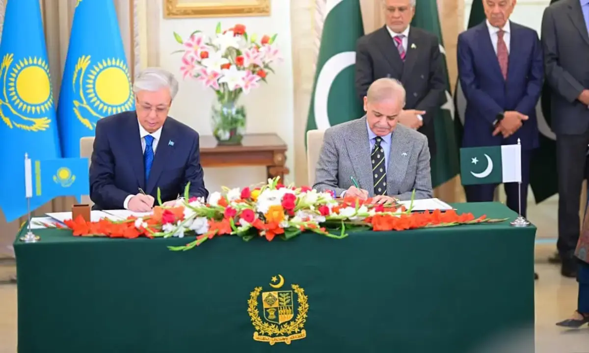 Pakistan, Kazakhstan elevate ties to strategic partnership - Pakistan ...