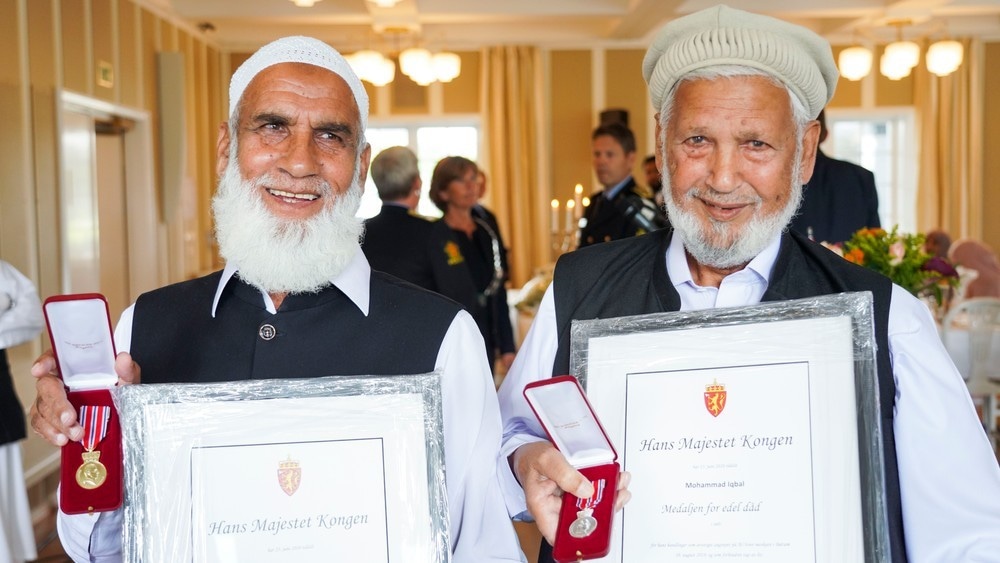 Norway presents medals to Rafiq, Iqbal on one-year anniversary of Al ...