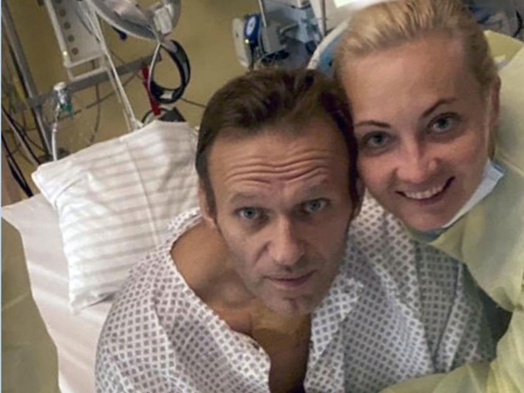 Navalny posts photo of him walking, describes recovery - World ...
