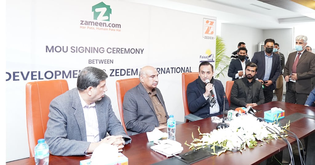 Zameen Developments, Zedem International sign MoU to construct luxury ...
