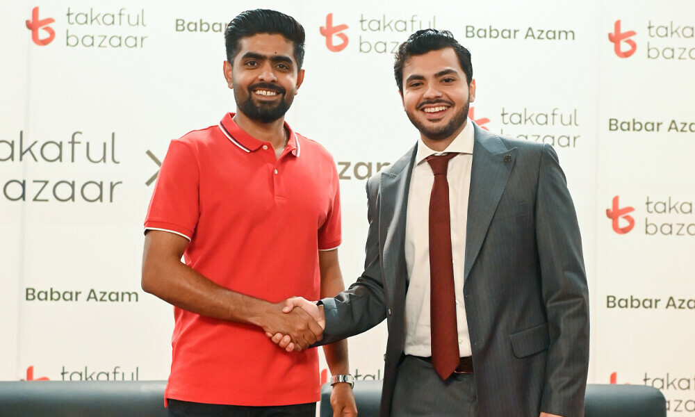 Takaful Bazaar collaborates with Babar Azam as its brand ambassador ...