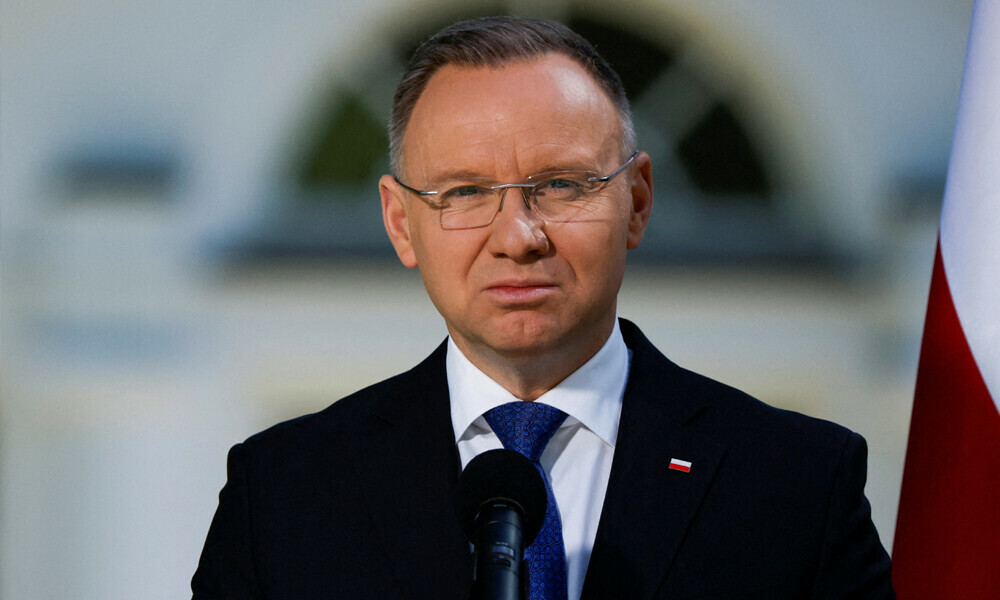 Poland’s Duda arrives in Ukrainian capital Kyiv to meet Zelenskiy ...