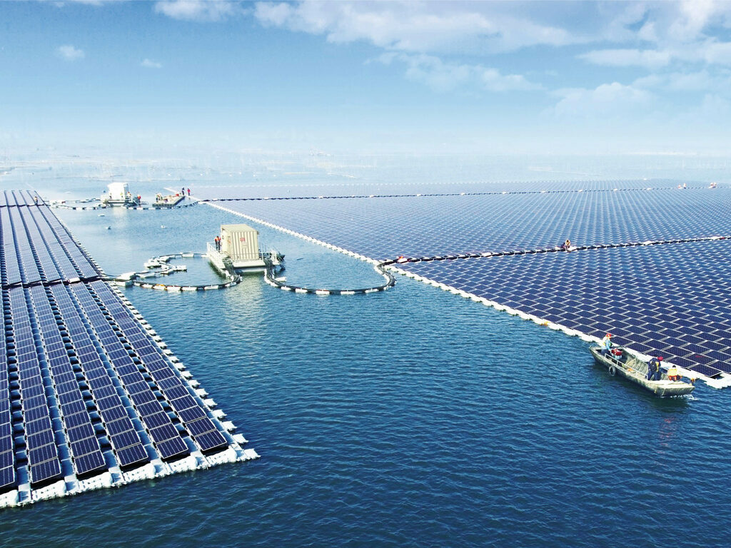 China’s largest floating solar power plant goes online - Technology ...