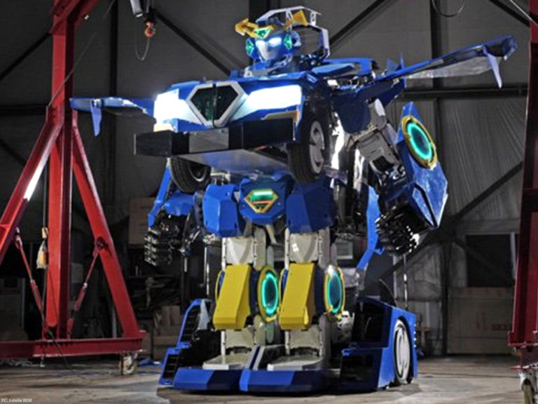 New real-life ‘Transformer’ capable of transforming from robot to car ...