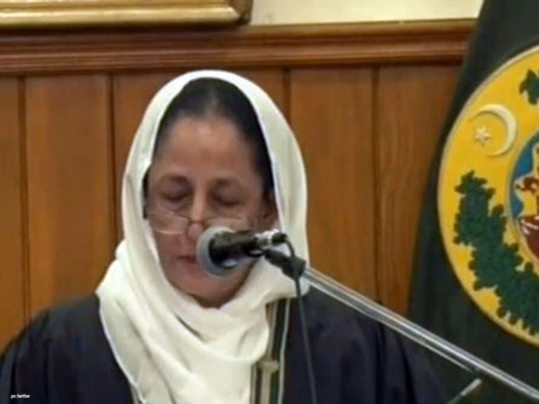 Tahira Safdar takes oath as first female chief justice - Business Recorder