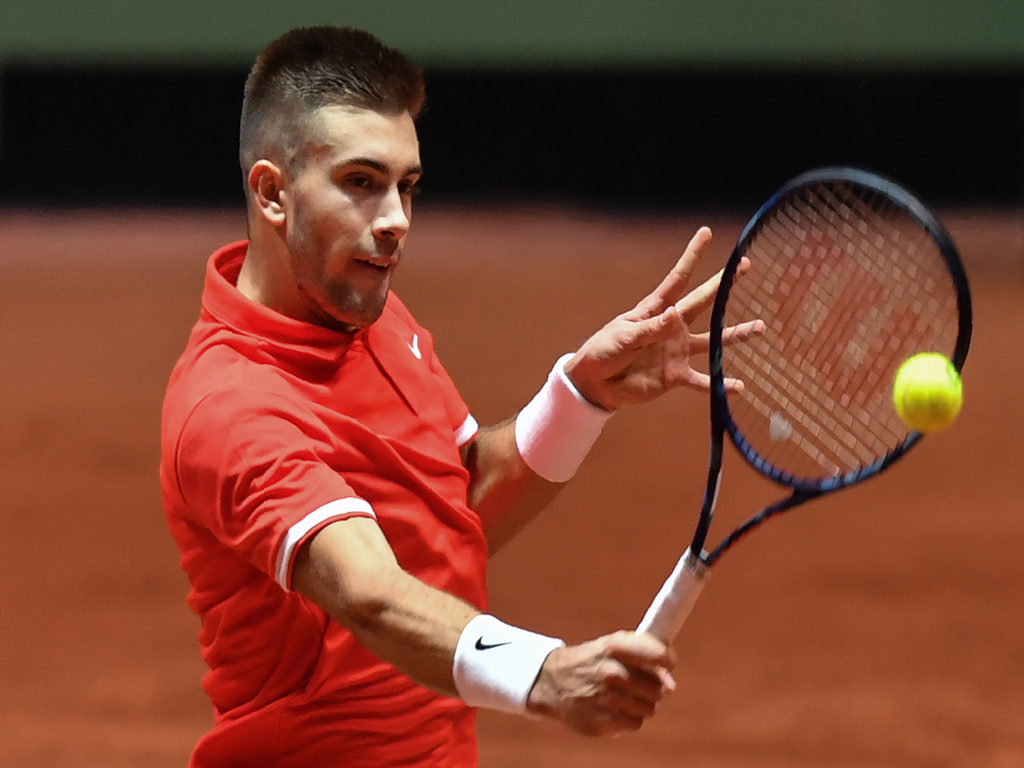 Coric gives Croatia opening win in Davis Cup final - Sports - Business ...