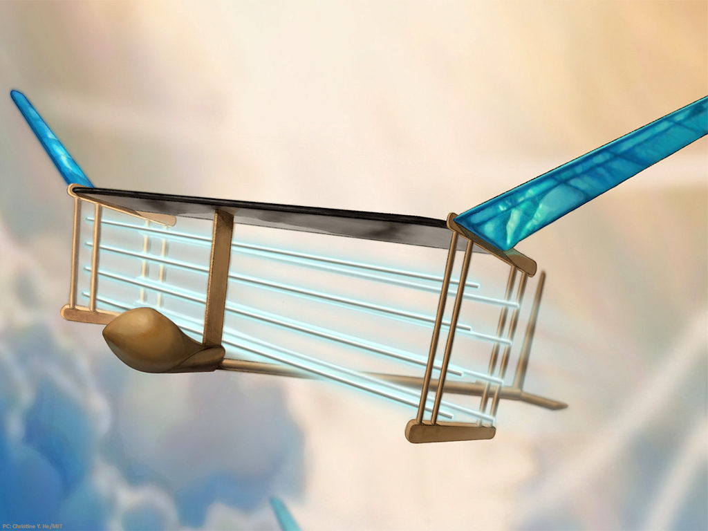 MIT researchers fly first-ever aircraft with no moving parts ...
