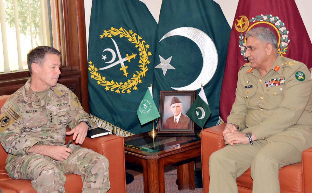 General Austin Scott Miller calls on COAS, Afghan reconciliation ...