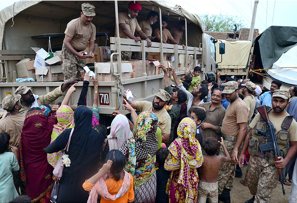 COVID-19: 350,000 army assistance packages being distributed among ...