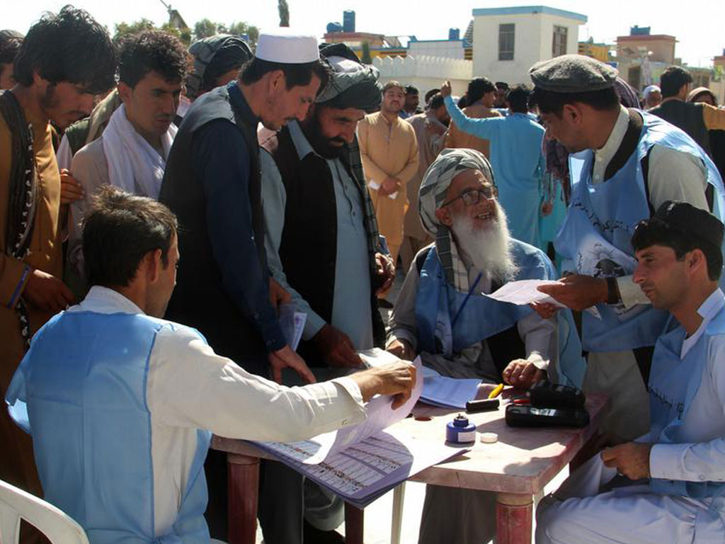 Afghan election results delayed again - World - Business Recorder