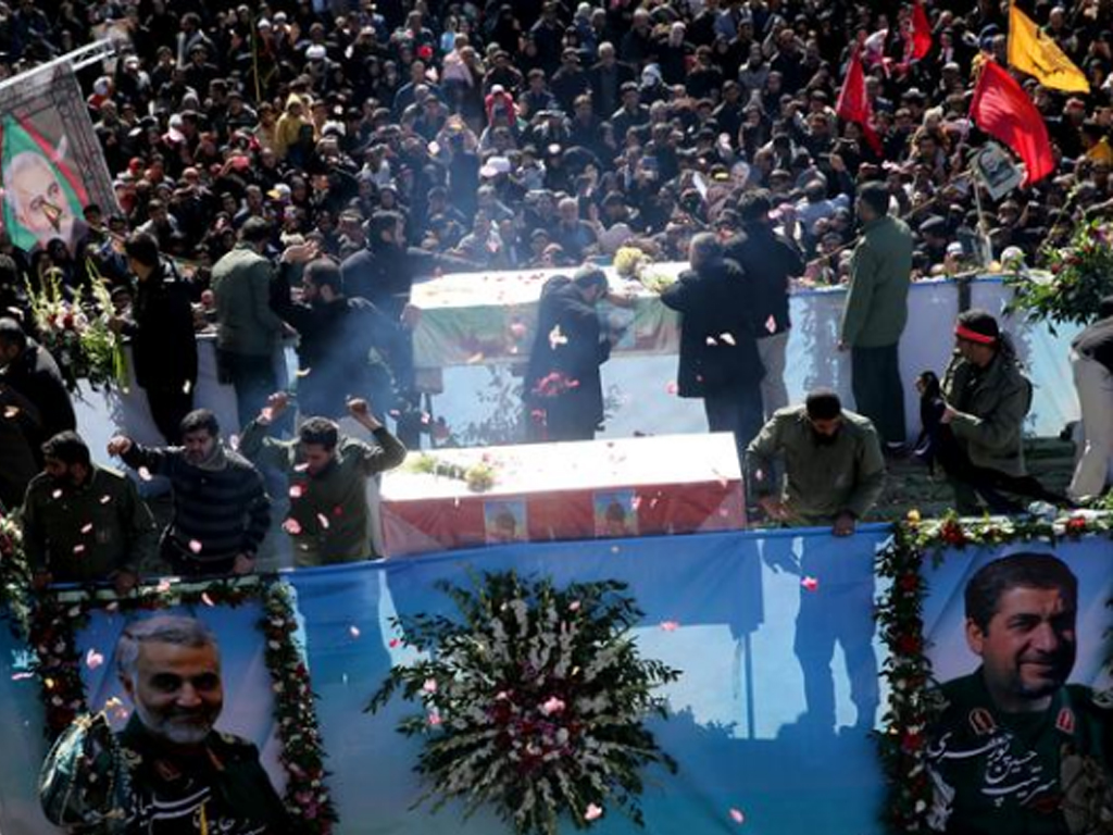 At least 56 killed in stampede at general's funeral, as Iran vows ...