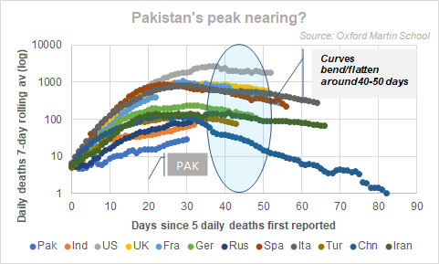 Can Pakistan peak at 1000-1200 deaths? - BR Research - Business Recorder
